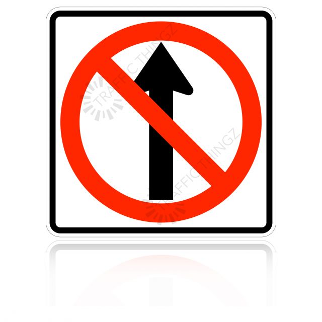 ledlighting-solutions.com: MUTCD R3-27 No Thru Movement