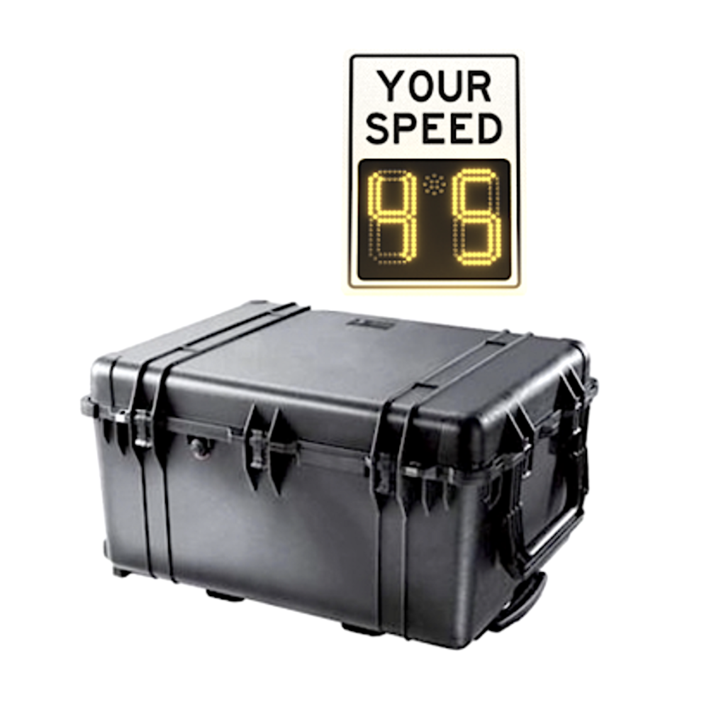 EV11 Solar Radar Speed Sign MUTCD Rental