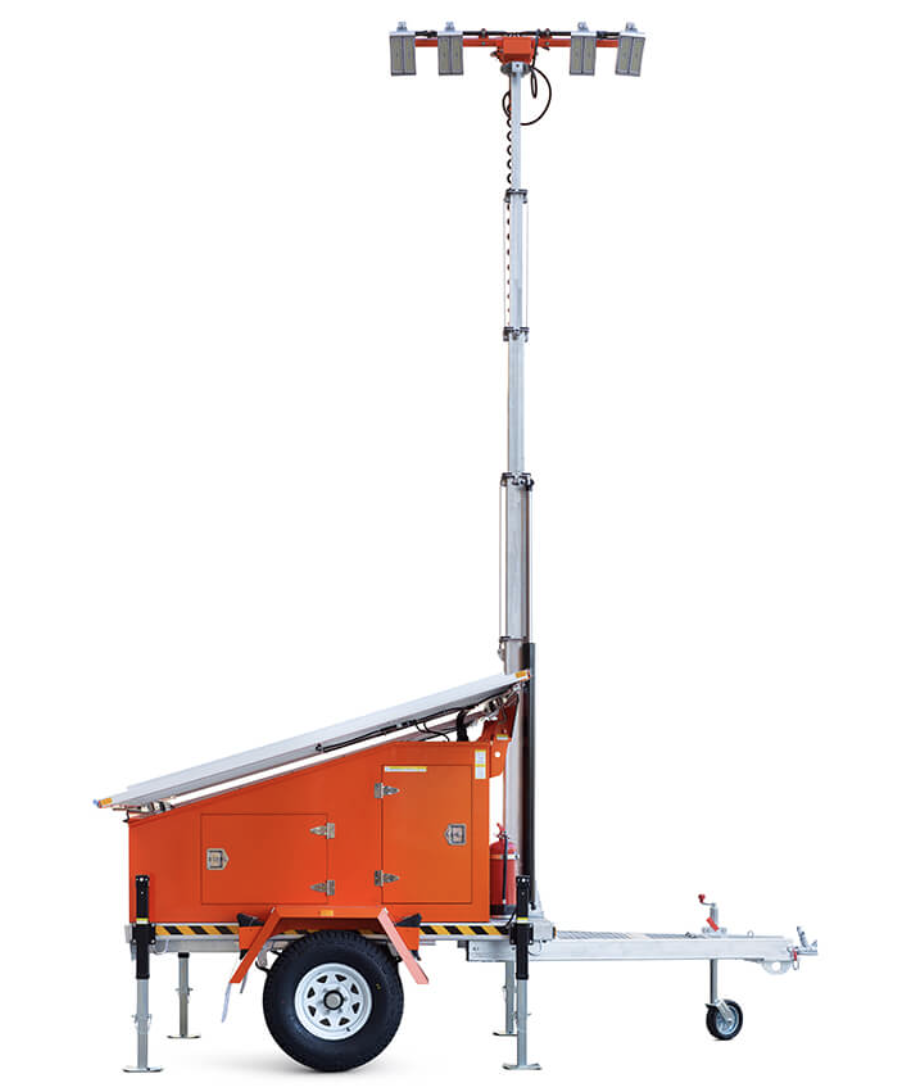 Mega600 Solar Light Tower - Portable Event Lighting