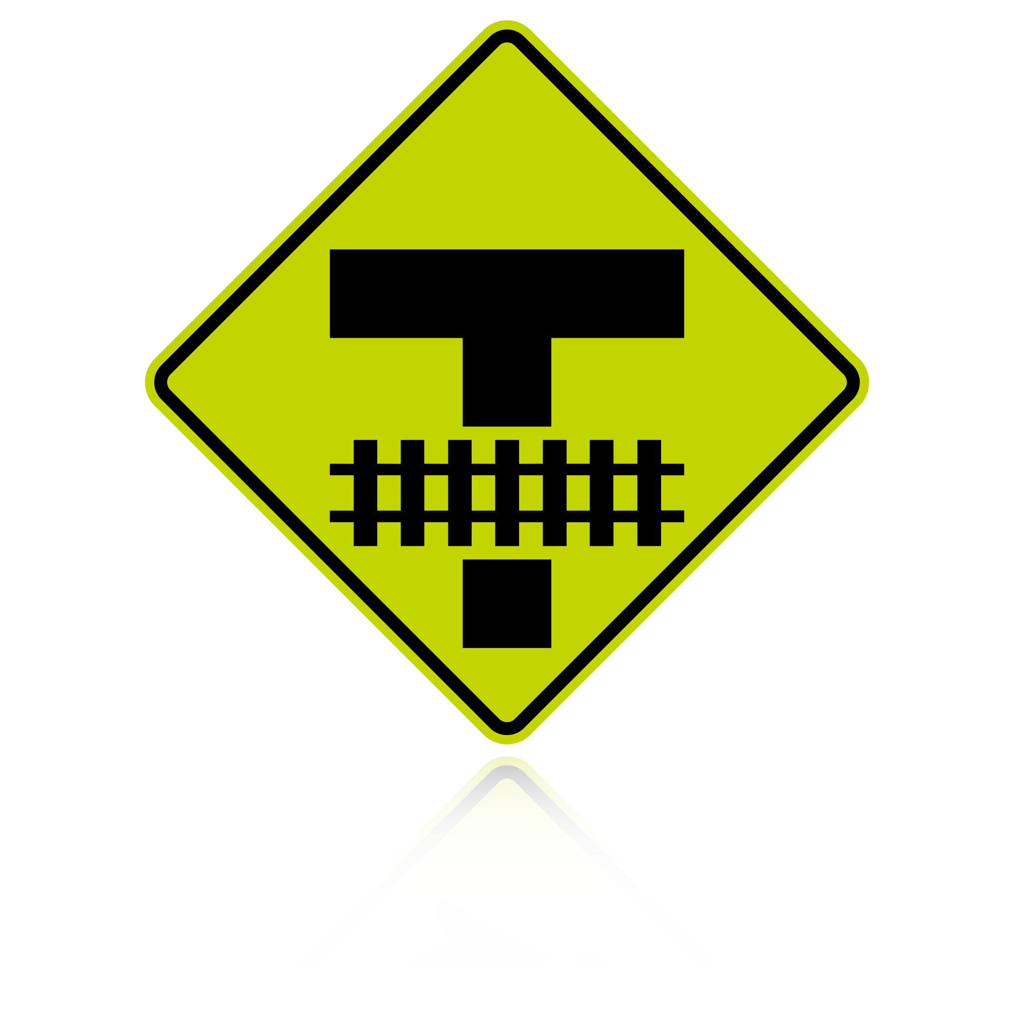 MUTCD W10-11 Railroad Crossing Sign