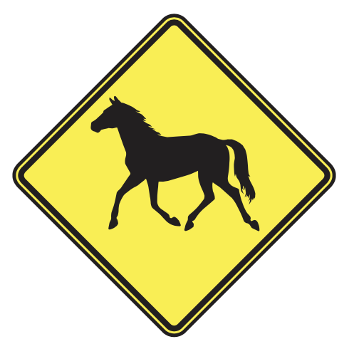 ledlighting-solutions.com: MUTCD W11-22 Horse