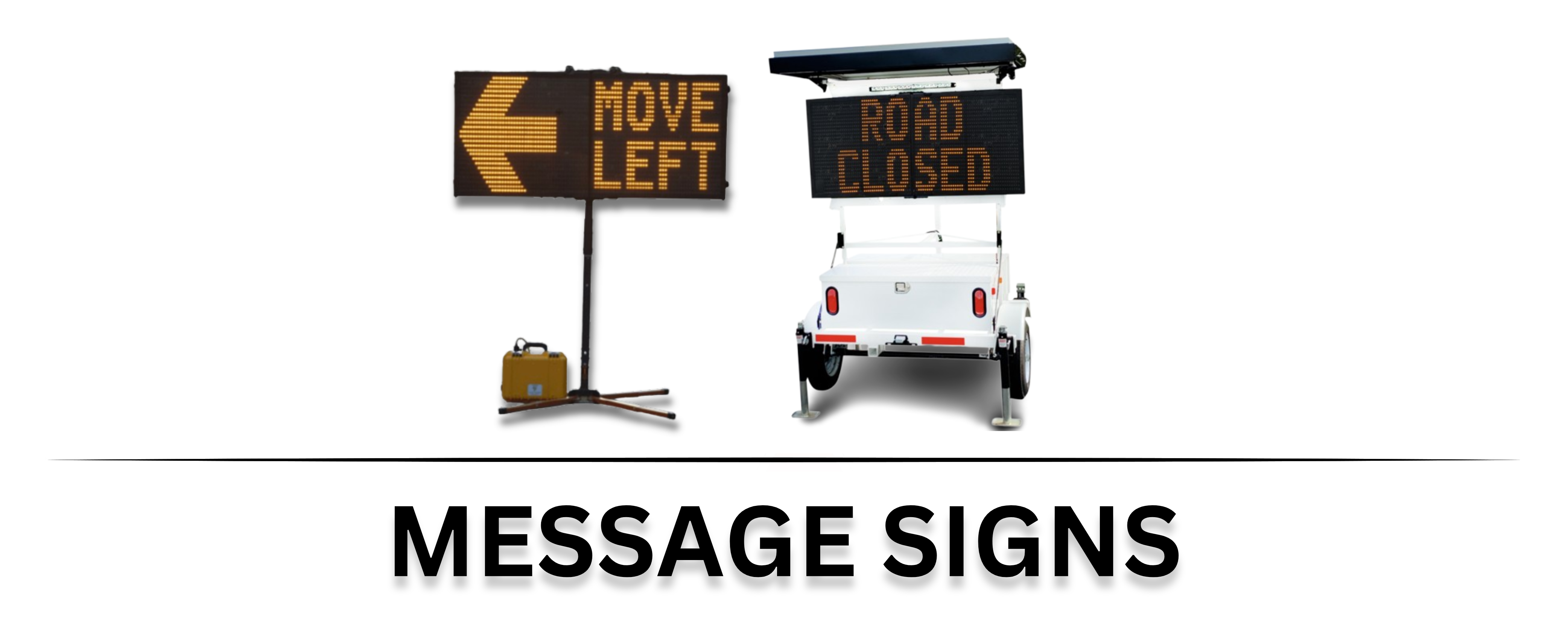 Traffic Guide & Sign Trailers | LED Lighting Solutions