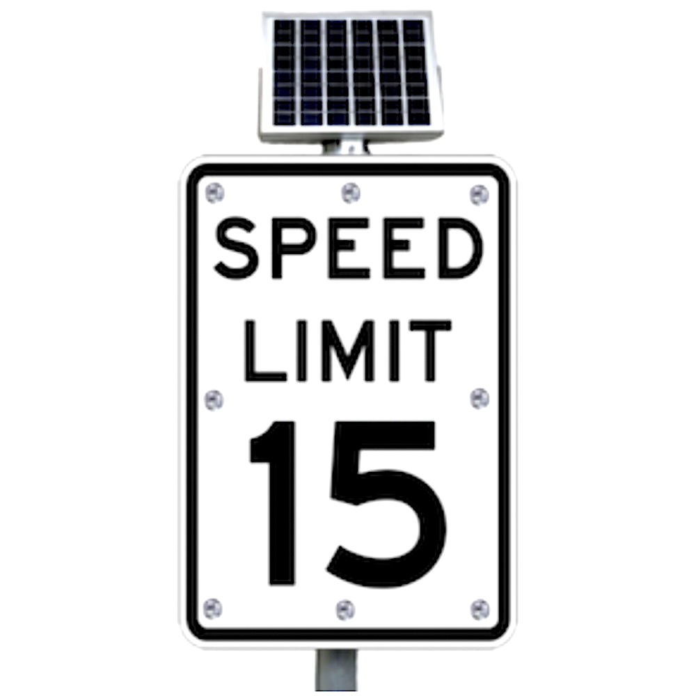 Speed Limit Signs With Flashing Lights at Bev Wood blog