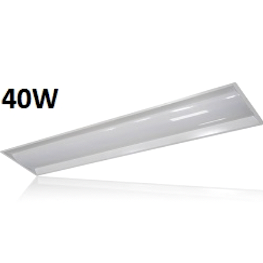 40W 1x4 LED Troffer Light