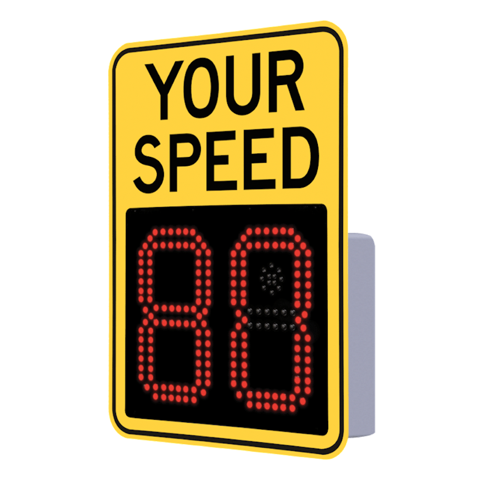 Solar LED Radar Speed Sign - EV12